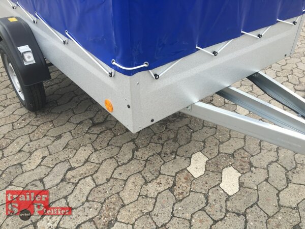 TPV TL-EU3 Anhänger 750 kg - 100 KM/H - PKW Anhänger - Hochplane, 1.449 ...