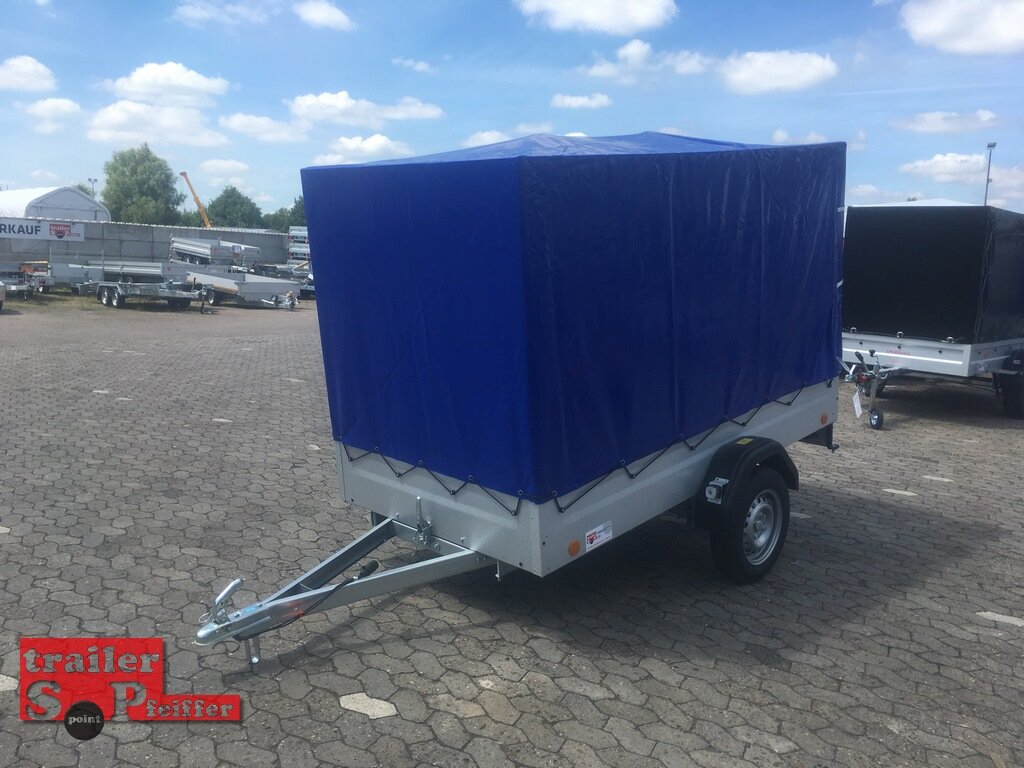 TPV RK-EU3-K Light Kippanhänger 244 x 124 - 750 kg mit Hochplane 150 ...