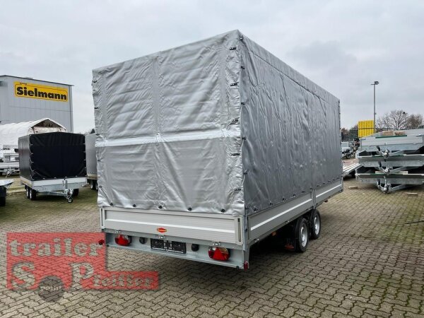 Böckmann HL-AL 5121/35 F Alu - Hochlader Anhänger - mit Hochplane SP ...
