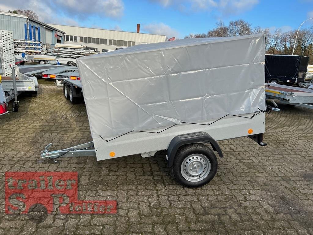 TPV KD-EU2 Anhänger mit klappbarer Deichsel - Hochplane TPSP - Spitzd ...