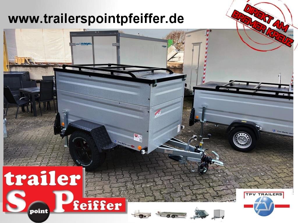 TPV KT-EB2 Offroad PLUS Koffer / Deckel Anhänger mit verstärkter Dach ...