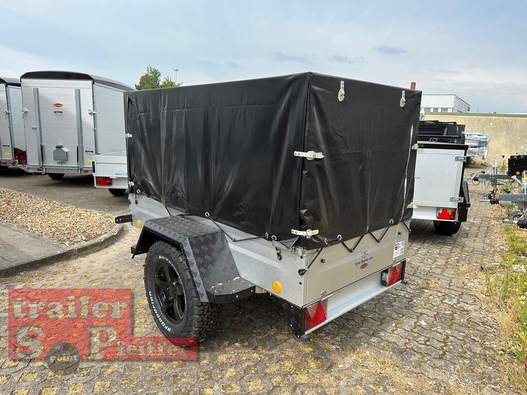 TPV TL-EB2 Offroad - 1000 kg gebremst Kastenanhänger mit 15" Geländeb ...