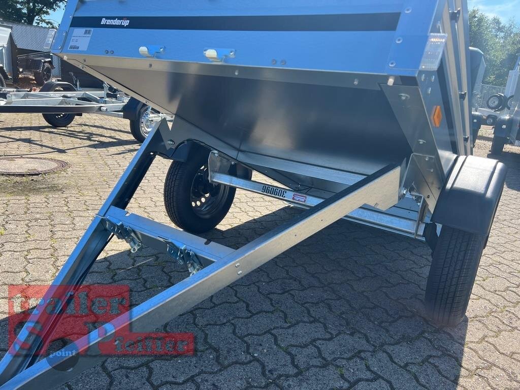Brenderup 1205 SUB 750 " Der neue Kippi " - ABKLAPPBARE ZUGDEICHSEL ...