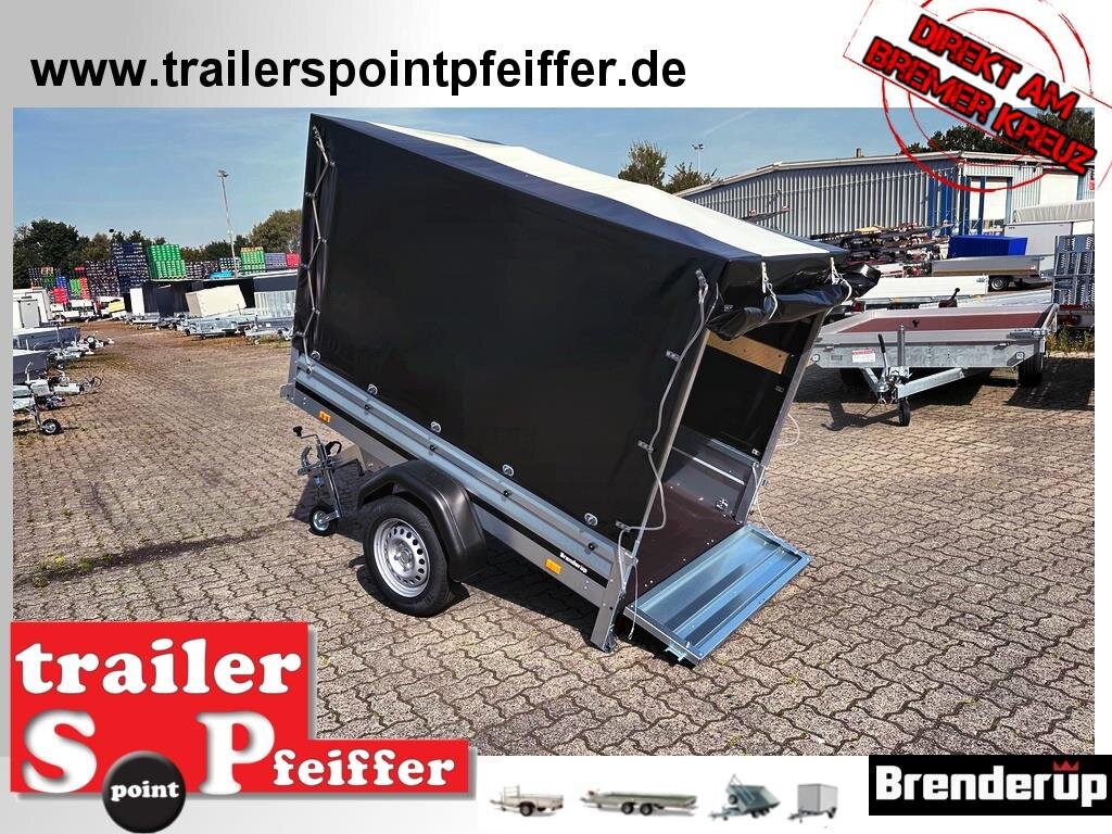 Brenderup 1205 SUB 750 " Der neue Kippi " - ABKLAPPBARE ZUGDEICHSEL ...