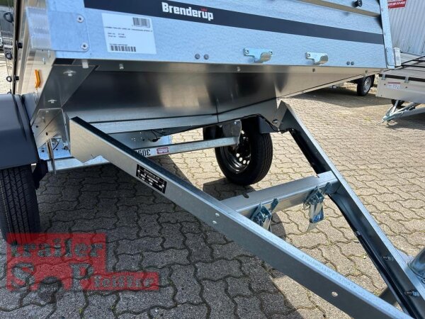 Brenderup 1205 SUB 750 " Der neue Kippi " - ABKLAPPBARE ZUGDEICHSEL ...