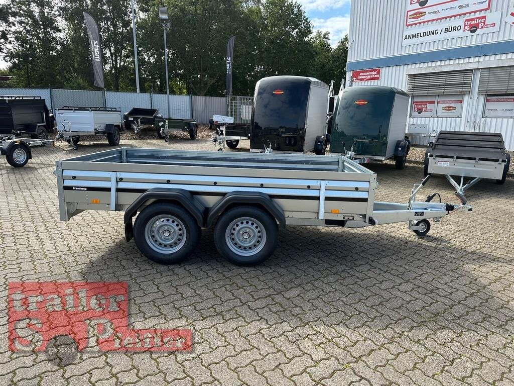 Brenderup 2300 STB 2500 - 302 x 153 x 40 Vorder und Rückwand klappbar ...