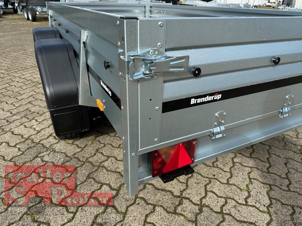 Brenderup 2300 STB 2500 - 302 x 153 x 40 Vorder und Rückwand klappbar ...