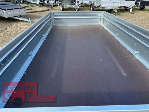 Brenderup 2300 STB 2500 - 302 x 153 x 40 Vorder und Rückwand klappbar ...