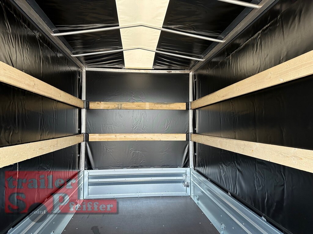 Brenderup 2300 STB 2500 - 302 x 153 x 40 Vorder und Rückwand klappbar ...