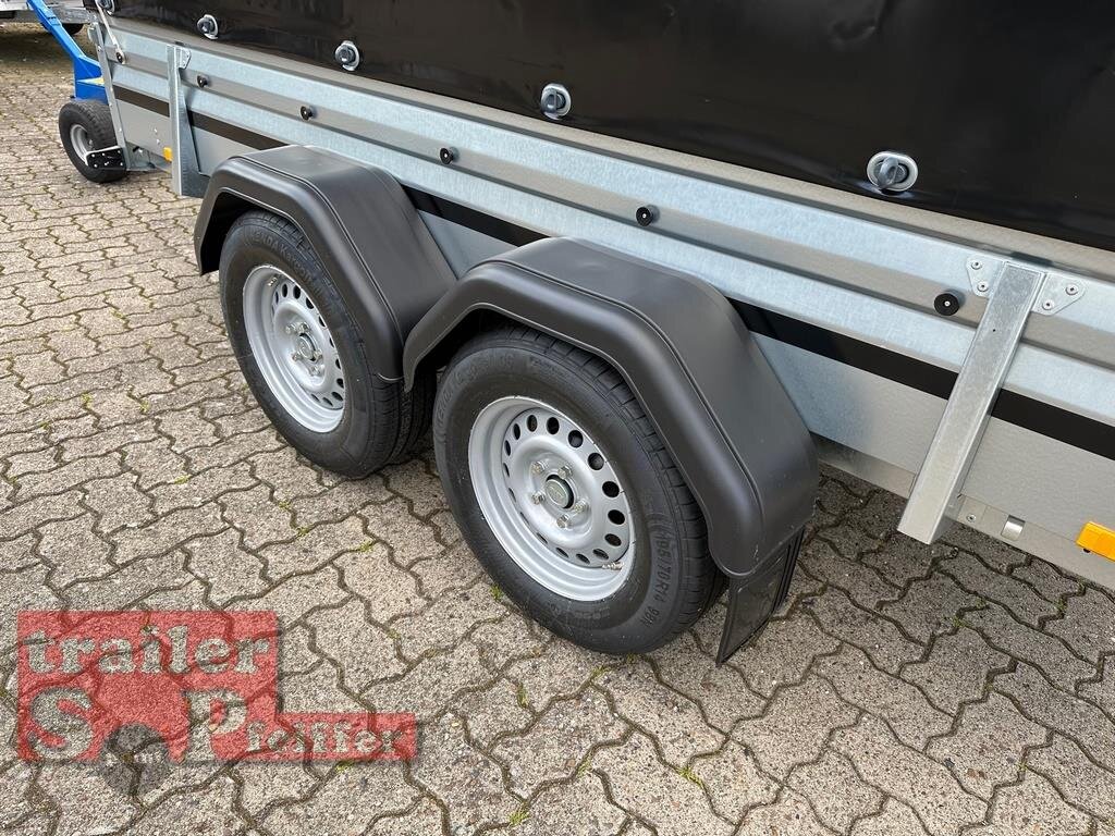 Brenderup 2300 STB 2500 - 302 x 153 x 40 Vorder und Rückwand klappbar ...