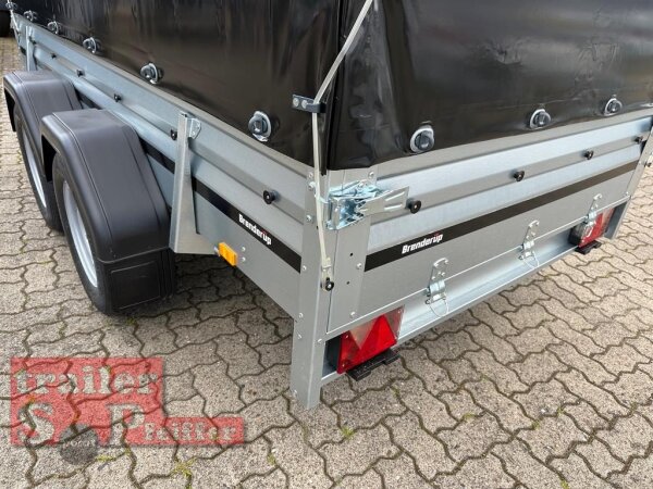 Brenderup 2300 STB 2500 - 302 x 153 x 40 Vorder und Rückwand klappbar ...