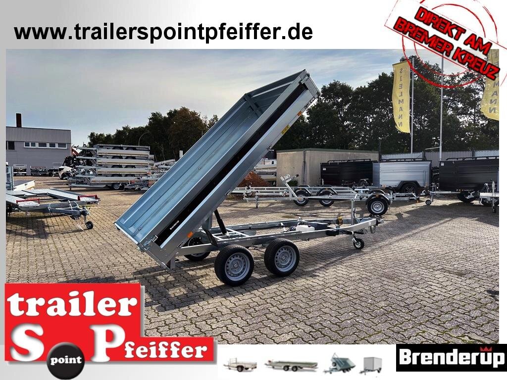 Brenderup 1205 SUB 750 " Der neue Kippi " - ABKLAPPBARE ZUGDEICHSEL ...