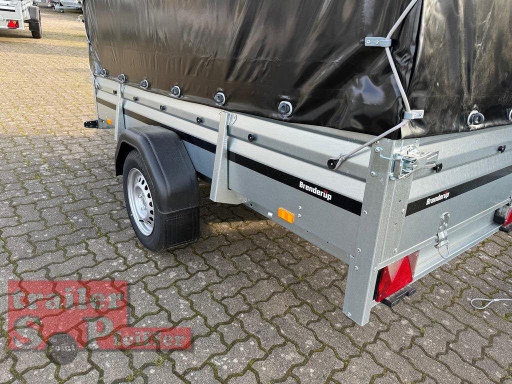 Brenderup 2260 SUB 750 - 258 x 128 x 40 Vorder und Rückwand klappbar ...