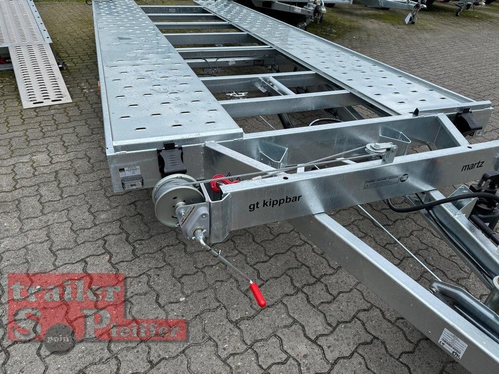 martz GT KIPPBAR 480/2 3T LOHR - hydraulisch kippbarer Autotrailer - , 5.449,00
