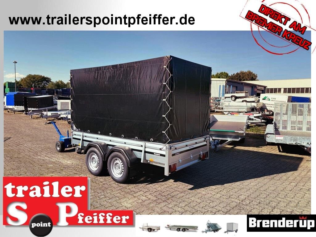 Brenderup 1205 SUB 750 " Der neue Kippi " - ABKLAPPBARE ZUGDEICHSEL ...