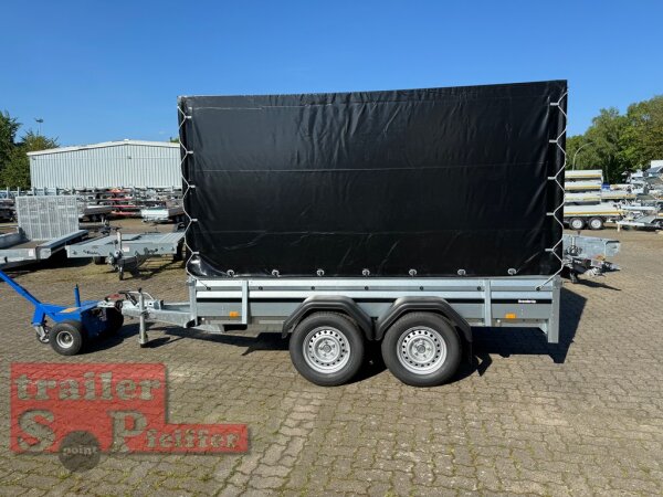 Brenderup 2300 STB 2500 - 302 x 153 x 40 Vorder und Rückwand klappbar ...